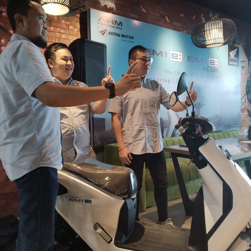 Gas.. Motor Listrik Honda Sudah Ready di Balikpapan - IKNBisnis.com
